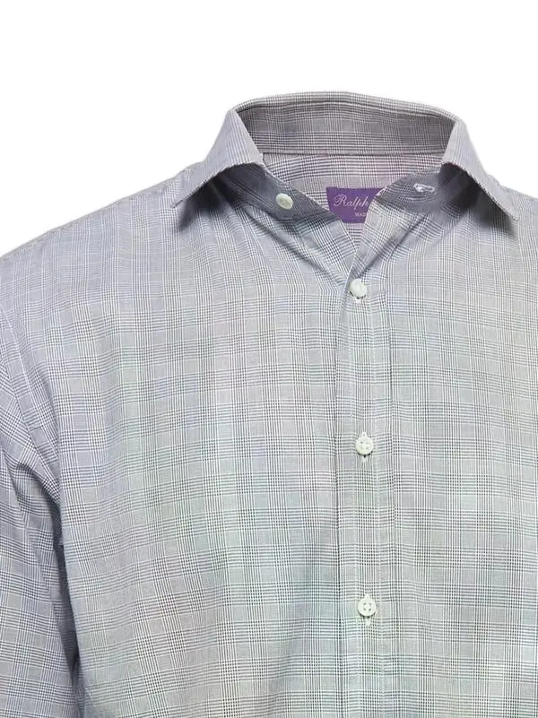 Polo Ralph Lauren Checked Cotton Shirt - Blue