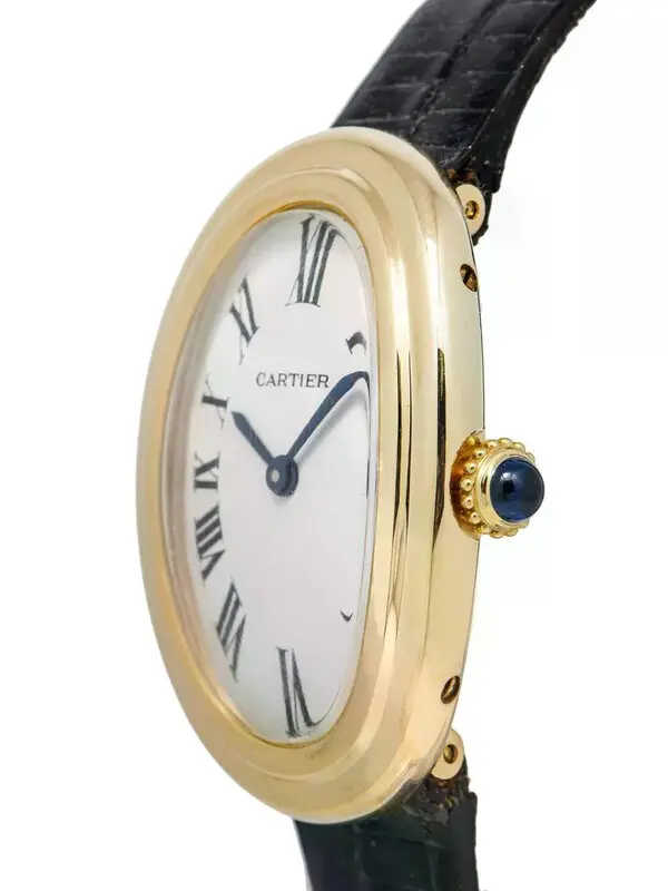 Cartier 18k Yellow Gold Baignoire 23mm
