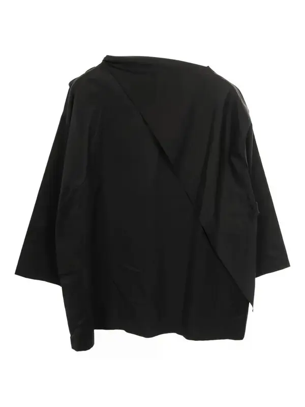 Hermès Knotted-neck Blouse