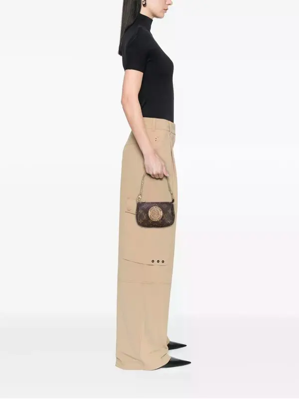 LOUIS VUITTON Monogram Trunks And Bags Mini Pochette Accessoires - Brown