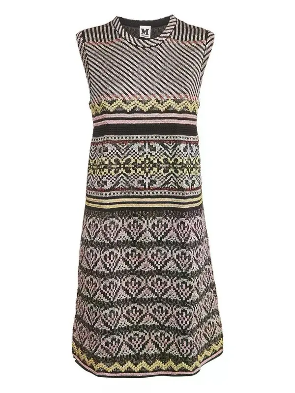 Missoni Patterned Jacquard Dress - Black
