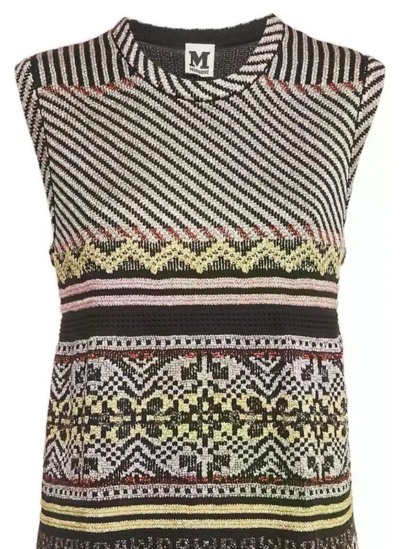 Missoni Patterned Jacquard Dress - Black