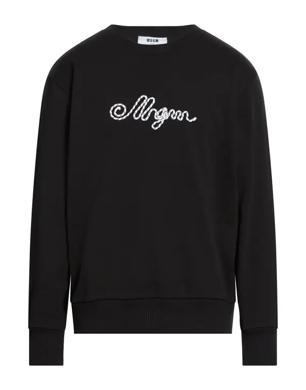 MSGM Embroidered Logo Sweatshirt