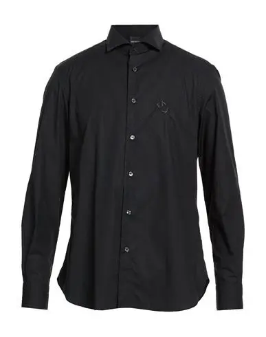 Emporio Armani Shirt Ivory Size Cotton - Black