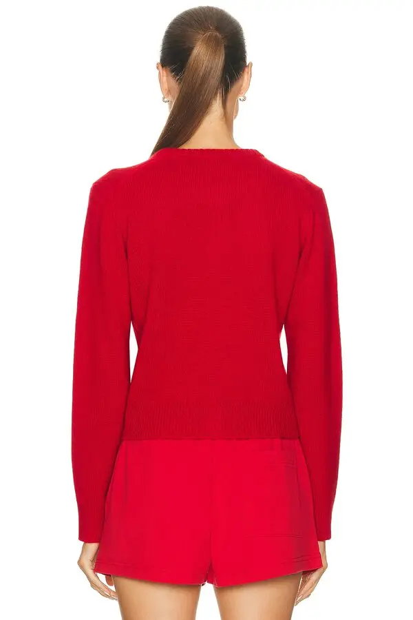 SPORTY & RICH Cashmere Cardigan