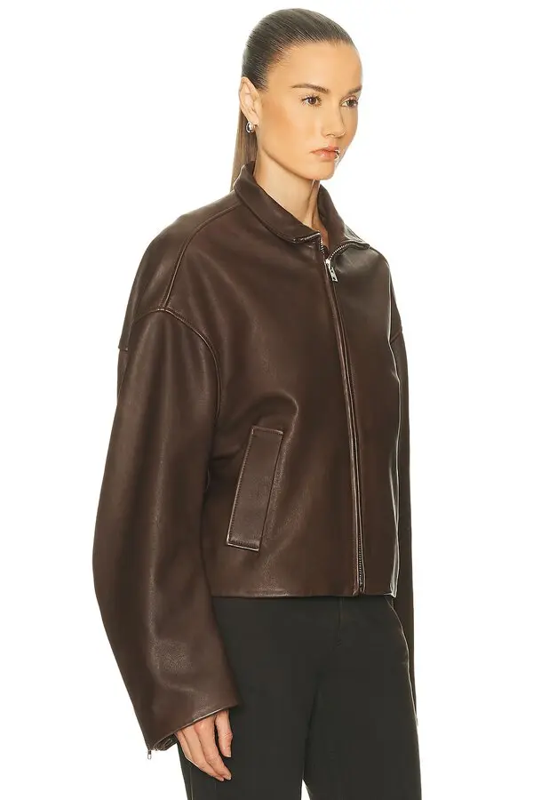 GRLFRND Romy Leather Jacket