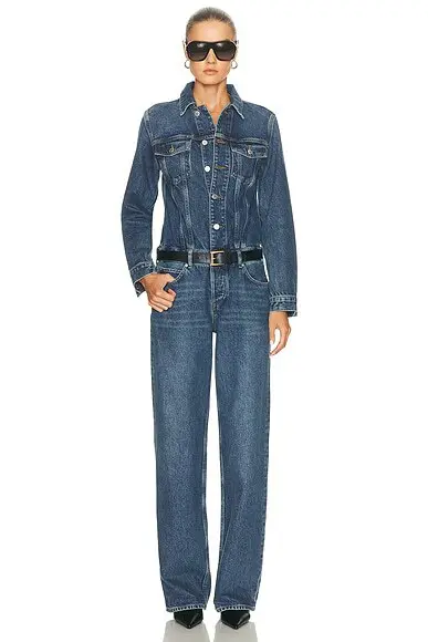 AGOLDE Esther Denim Jumpsuit - Form