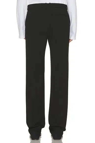 THE ROW Hiram Pleated Wool Trousers