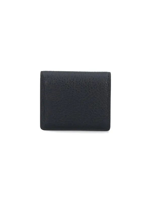 MAISON MARGIELA Four Stitches" Compact Card Holder - Black