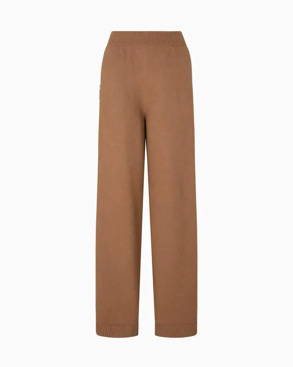 Giorgio Armani Neve Wide Trousers - Camel