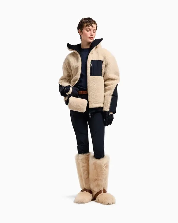Giorgio Armani Neve Sheepskin Après-ski Boots