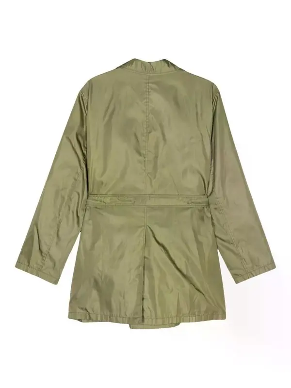 Prada 2000s Double-breasted Trench Coat