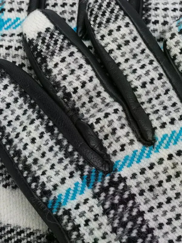 Burberry Plaid Check Gloves