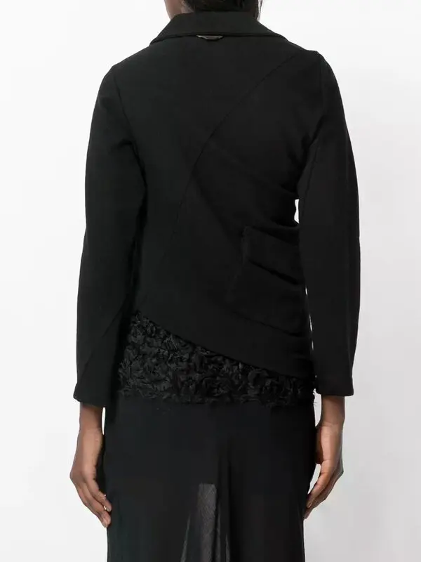 Comme Des Garçons Asymmetric Short Peacoat