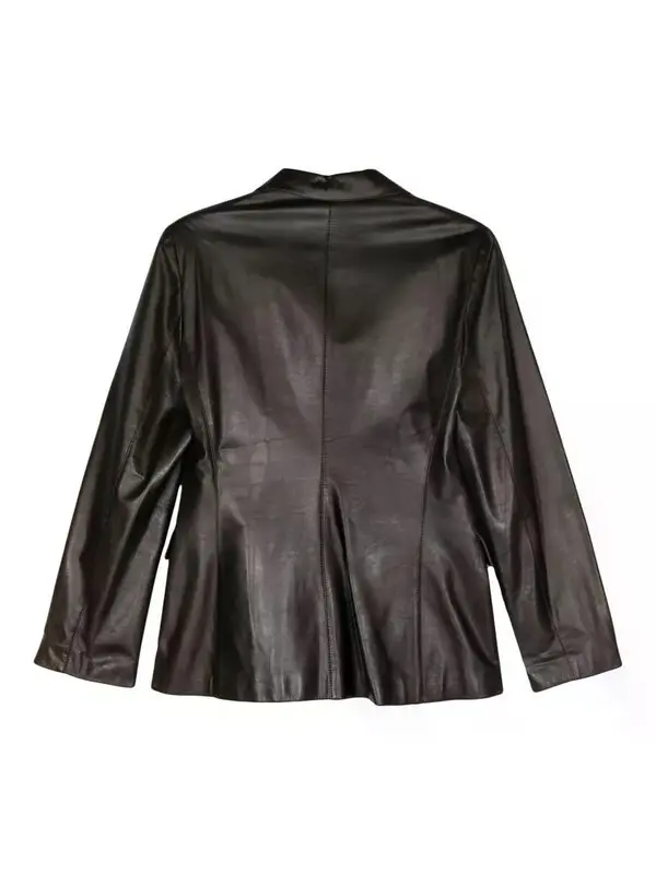 A.N.G.E.L.O. VINTAGE CULT 2000s Leather Blazer