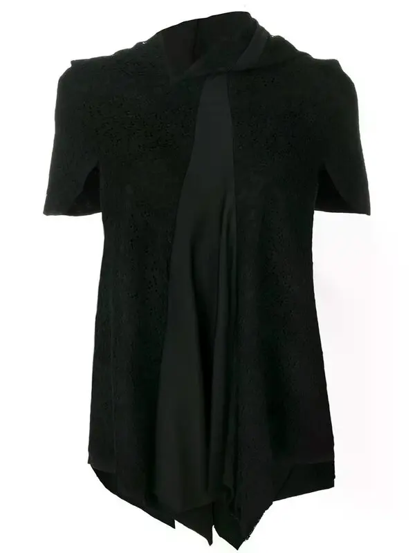 Comme Des Garçons Lace Panelled Blouse
