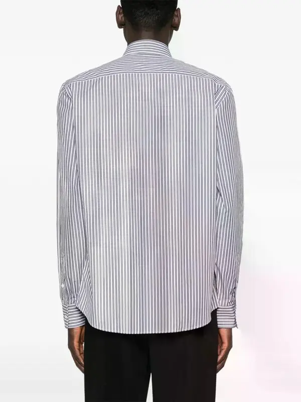 Karl Lagerfeld Striped Logo Shirt