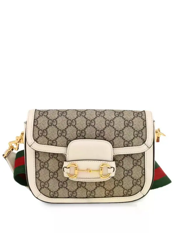 Gucci Horsebit 1955 Mini Shoulder Bag - Brown