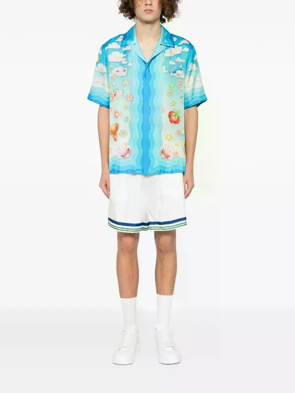 Casablanca Silk Twill Shirt