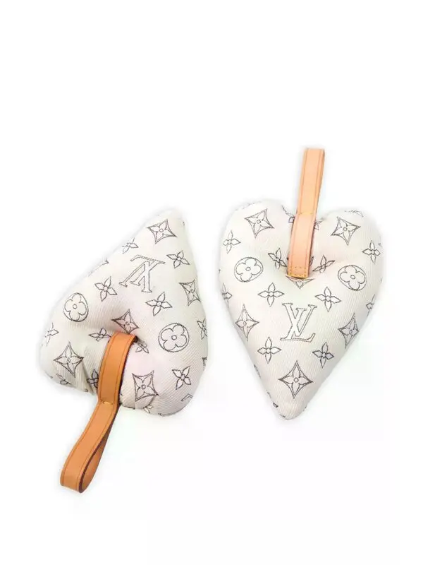 LOUIS VUITTON 2010s Monogram-print Shoe Trees - Neutrals