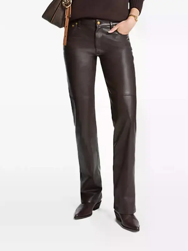Michael Kors Leather Trousers