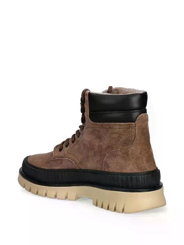 Gant Lace-up Panelled Boots