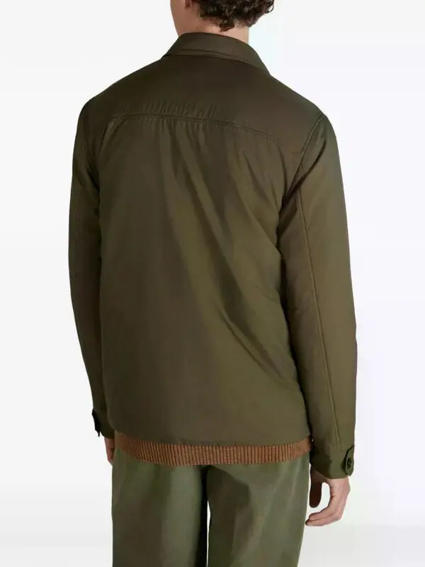 SLOWEAR Padded Overshirt - Green