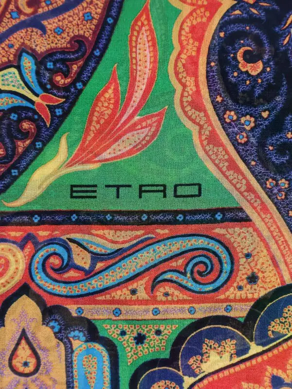 Etro Silk Scarf - Orange