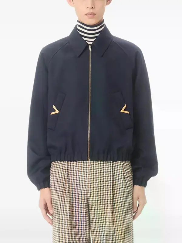 Valentino Garavani Vgold Pocket Bomber Jacket
