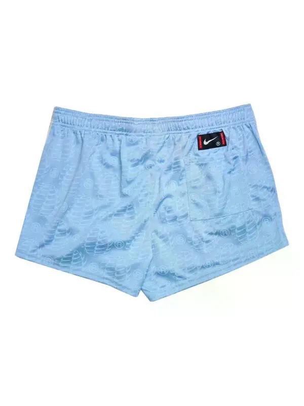 Nike X Martine Rose Patterned Shorts - Blue