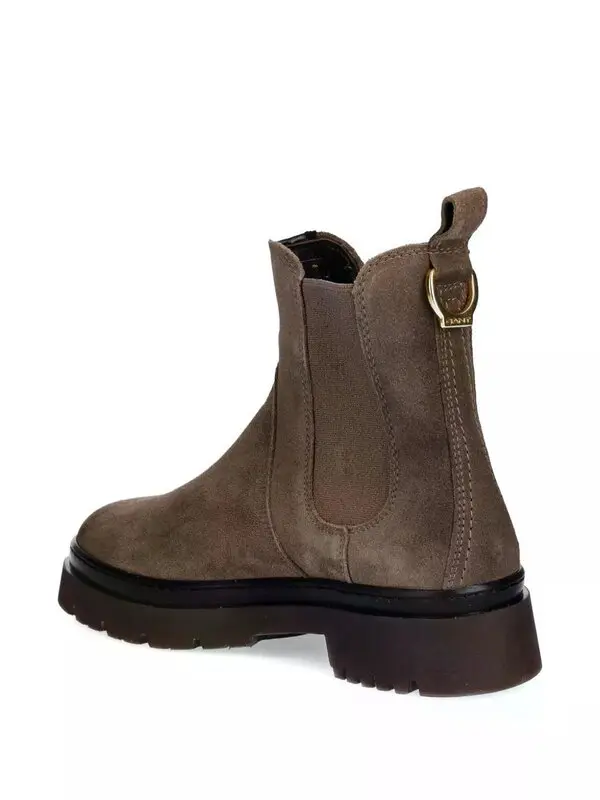 Gant 45mm Suede Pull-tab Boots - Neutrals