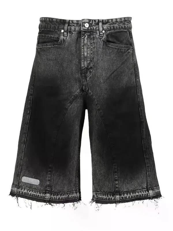 PDF Frayed Denim Shorts