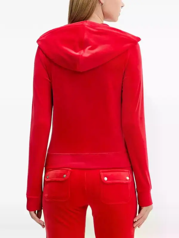 Juicy Couture Zip-fastening Front-pockets Hoodie