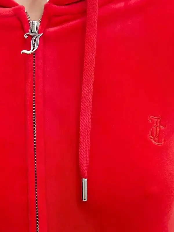 Juicy Couture Zip-fastening Front-pockets Hoodie