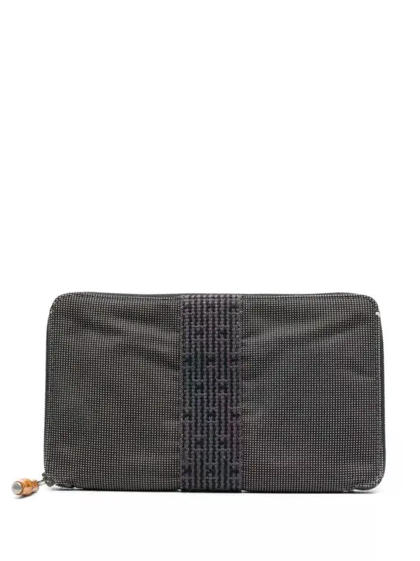 Hermès 2000s Pre-owned Herline Zip-around Wallet - Black