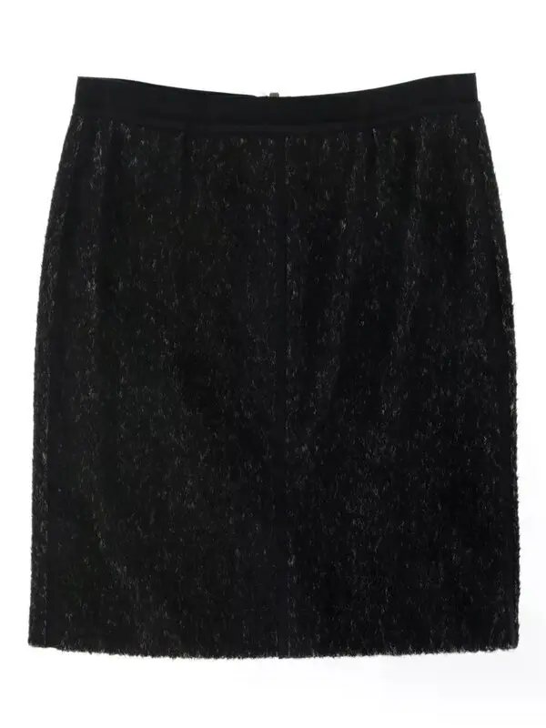 LANVIN 2003 Wool Miniskirt