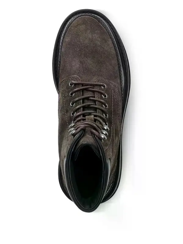 Gant Lace-up Panelled Boots