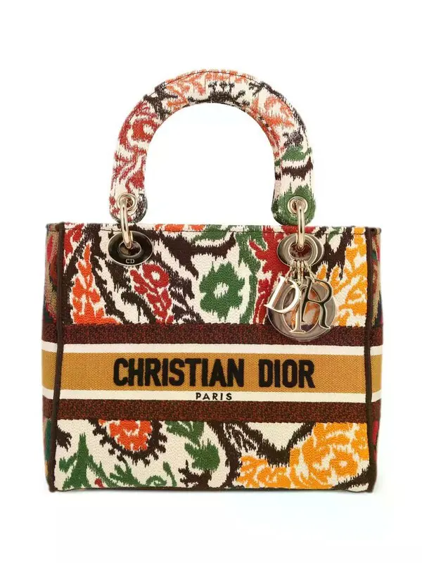Dior Lady D-lite Handbag - Orange