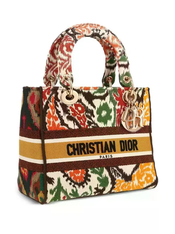 Dior Lady D-lite Handbag - Orange