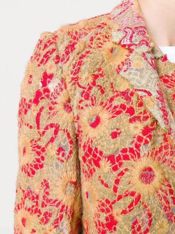 Comme Des Garçons 2003 Embroidered Jacket