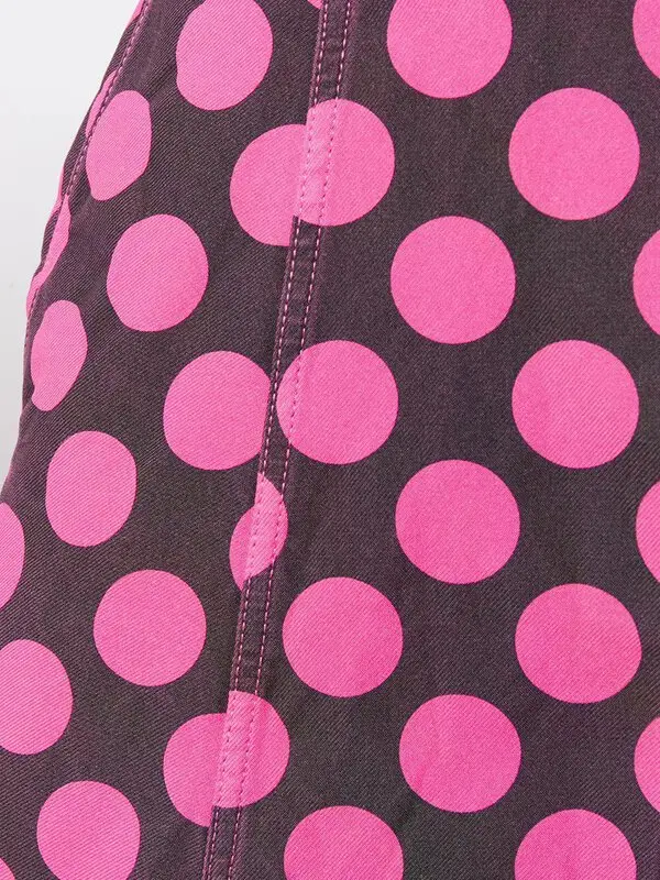 Comme Des Garçons Dotted Drop-crotch Trousers