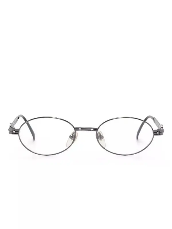 JEAN PAUL GAULTIER Oval-frame Glasses - Grey