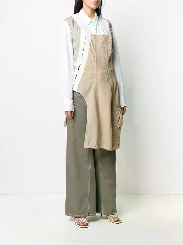 Comme Des Garçons 1999 Patchwork Asymmetric Dress