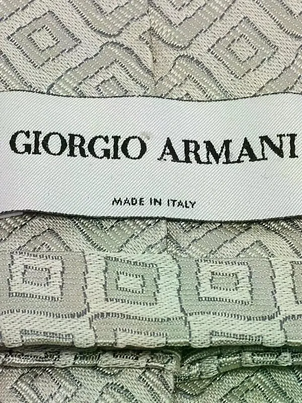 Giorgio Armani Geometric-pattern Tie