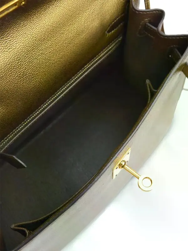 Hermès 2005 Kelly Sellier 25 Two-way Bag - Yellow