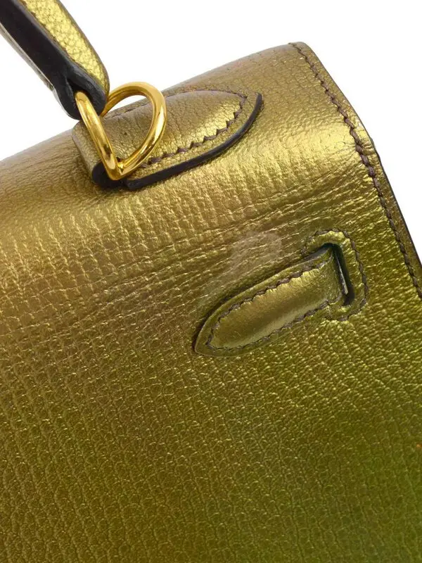 Hermès 2005 Kelly Sellier 25 Two-way Bag - Yellow