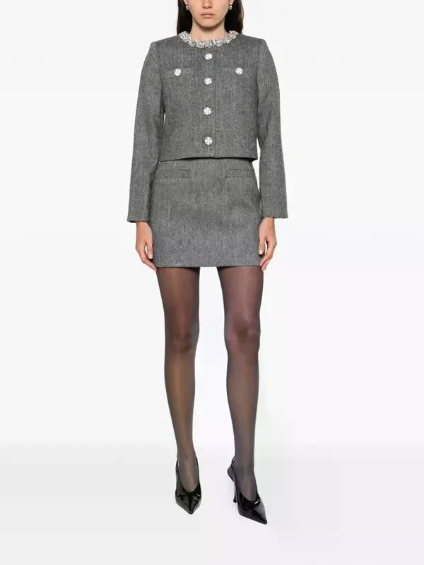 SELF-PORTRAIT Cropped Jacket