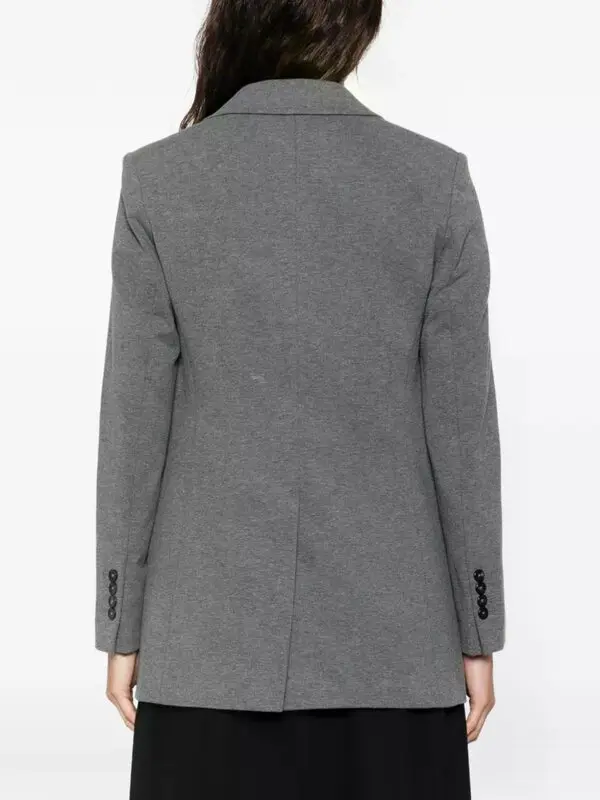 CIRCOLO 1901 Buttoned Cotton Jacket - Grey