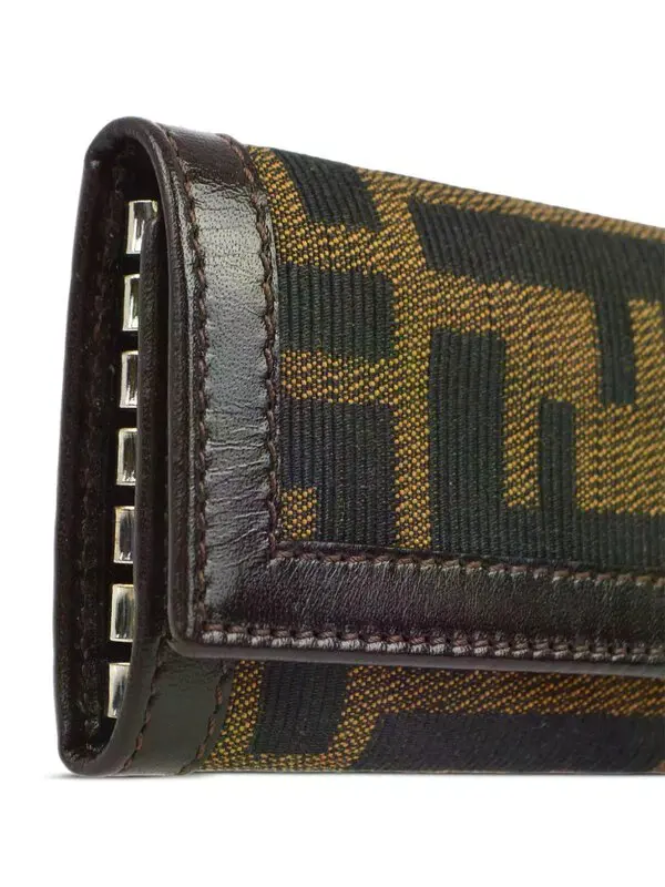 Fendi 1990-2000s Zucca Six-hook Key Case