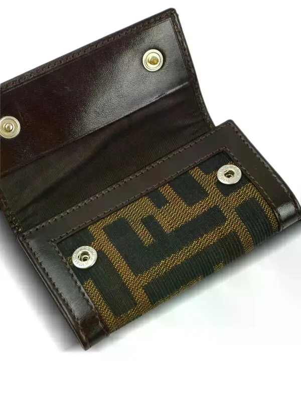 Fendi 1990-2000s Zucca Six-hook Key Case